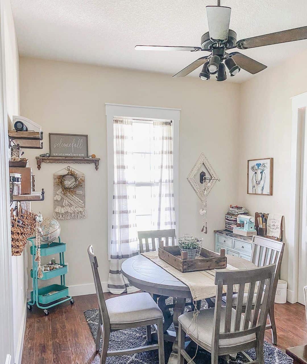 Cottage-style Craft Room - Soul & Lane