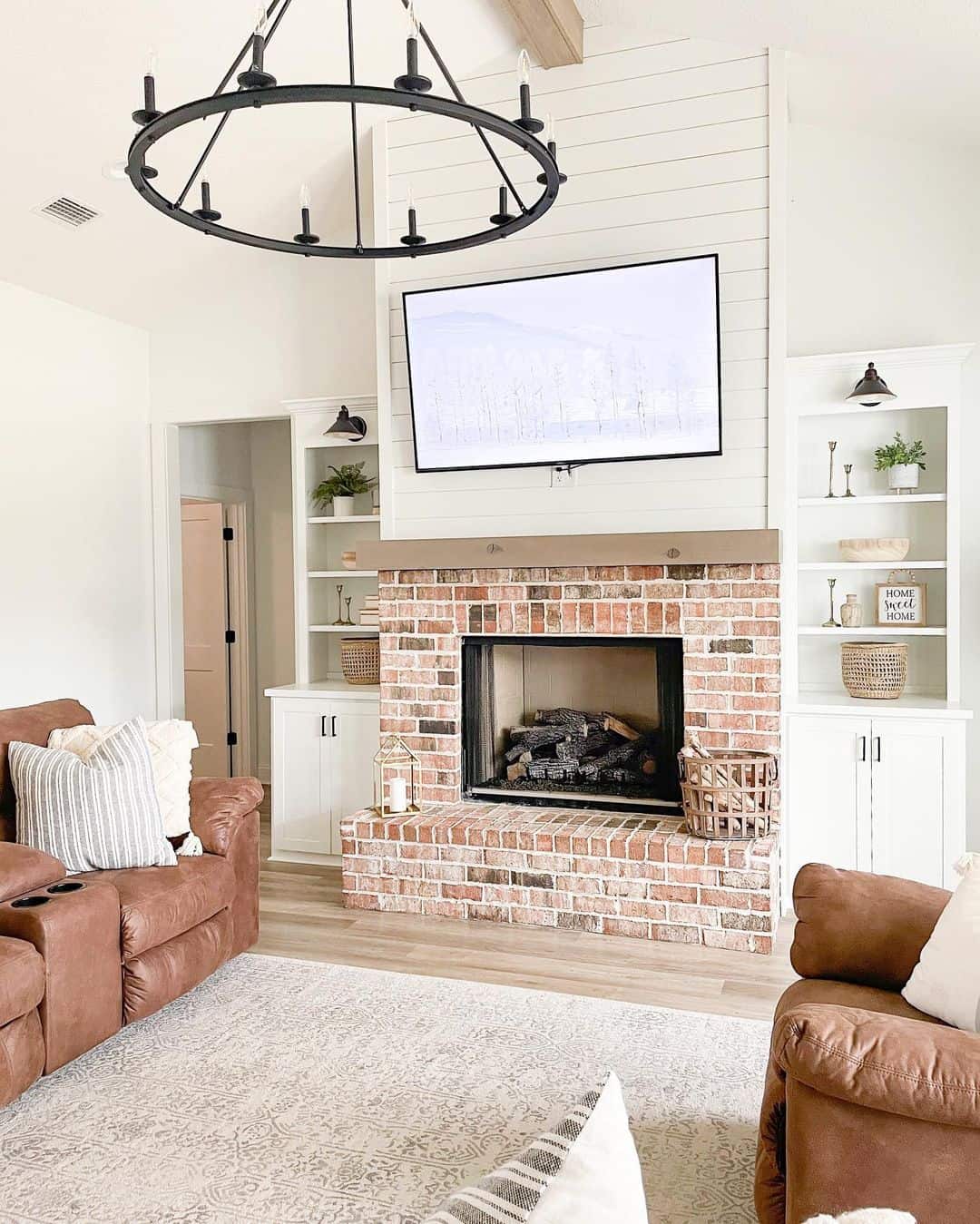Iron Candelabra Living Room Lighting - Soul & Lane
