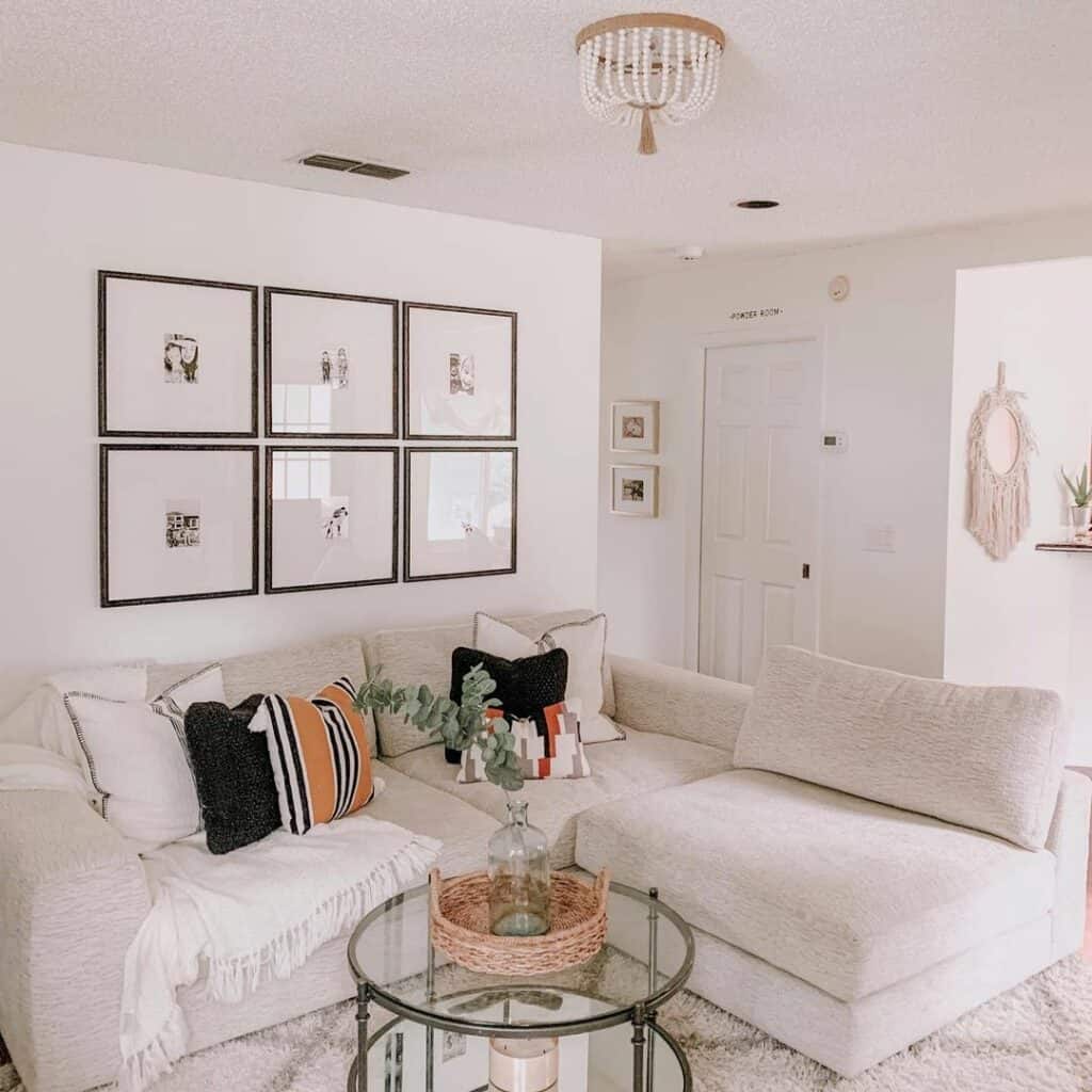 Light Bright Living Room Ideas The Light + Airy Hangout | Comfortable
