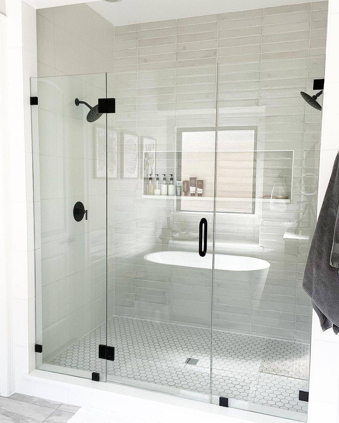 28 Modern Shower Tile Ideas That Will Revitalize Your Home