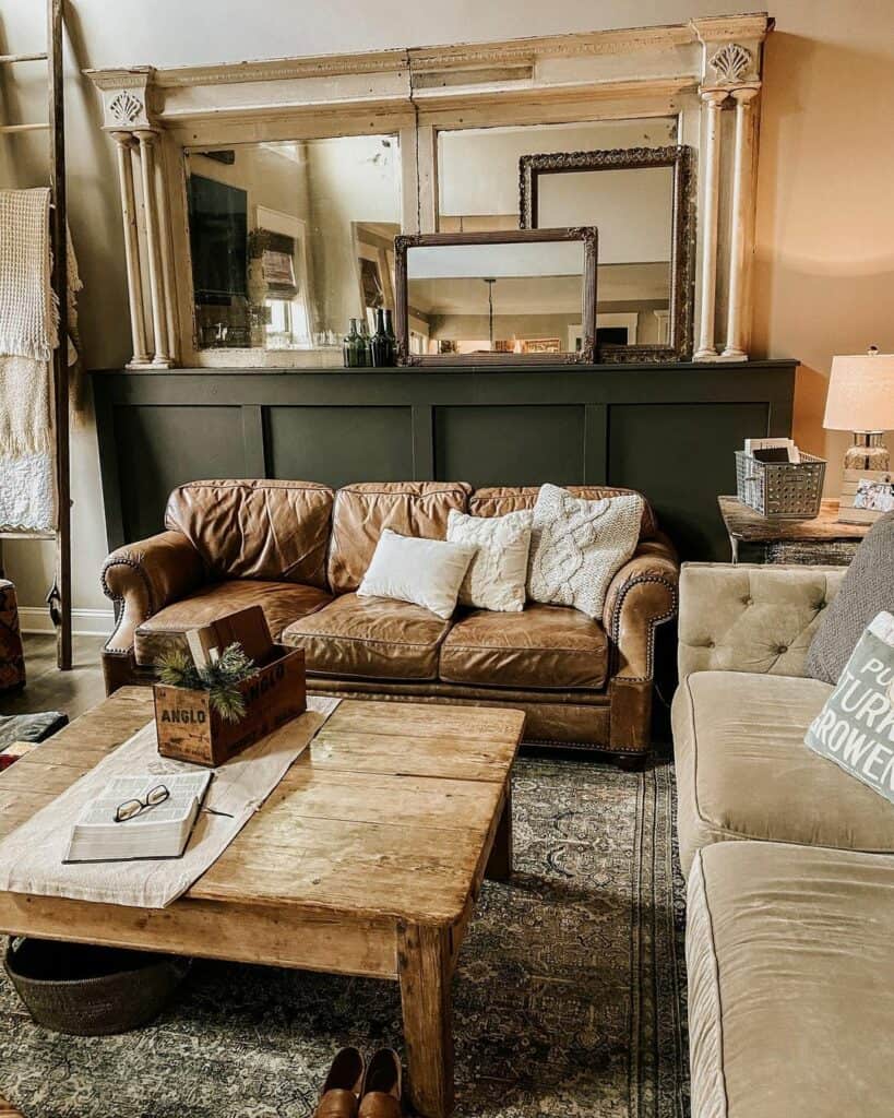 Mix and Match Earth-toned Living Room Sofas - Soul & Lane
