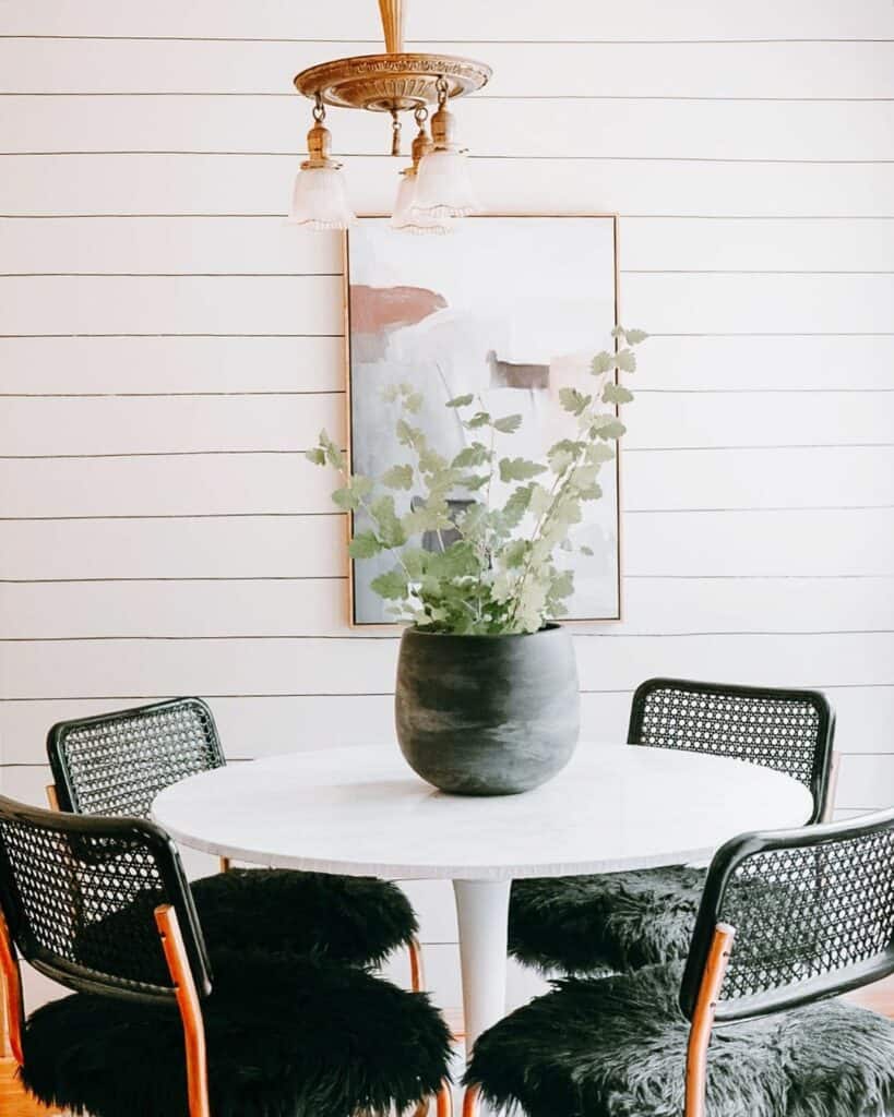 Monochromatic Dining Table Décor - Soul & Lane