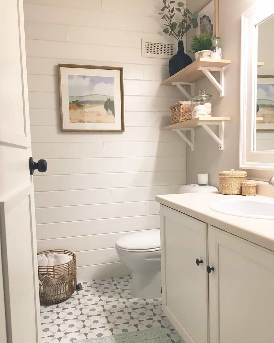 30 Stunning Half Bathroom Décor Ideas To Try Today
