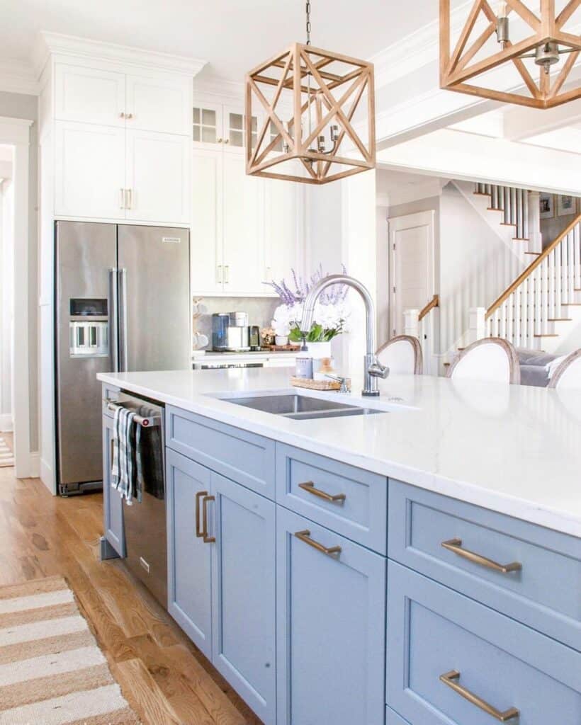14 Blue Kitchen Designs To Create A Refreshing Experience