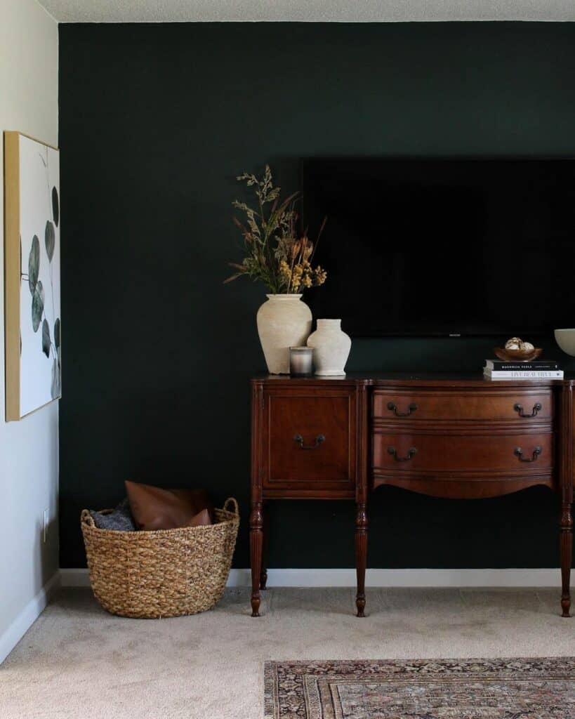 Black TV Accent Wall Ideas - Soul & Lane Black TV Accent Wall Ideas - Soul & Lane