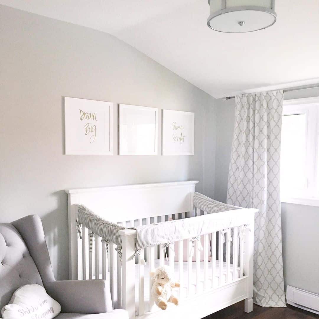 Cool-toned Gray Nursery - Soul & Lane