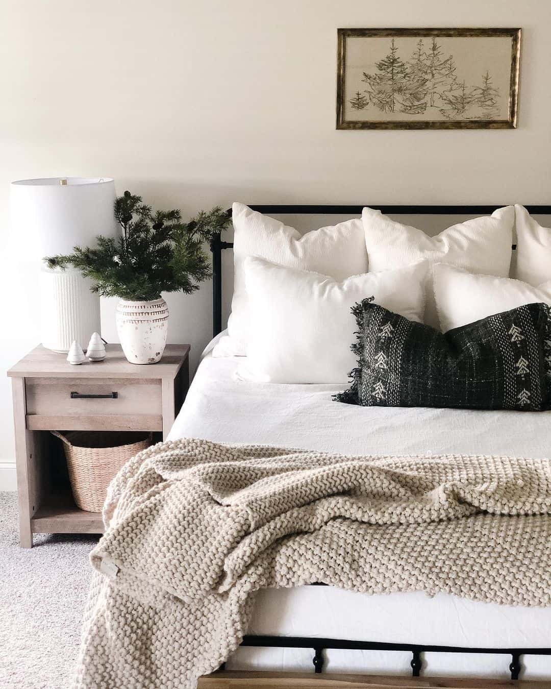 Down-home Winter Cottage Bedroom - Soul & Lane