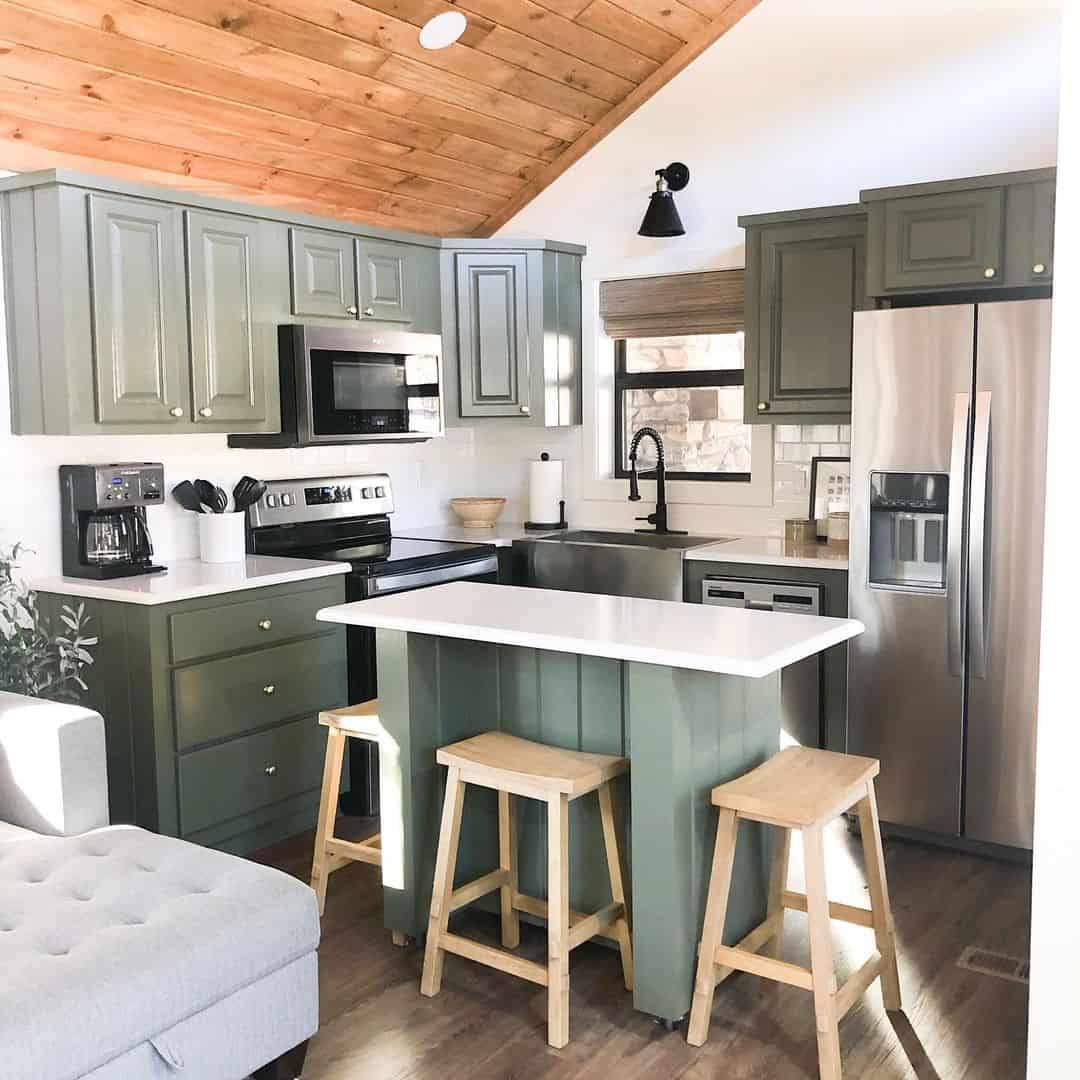 27 Creative Kitchen Ceiling Ideas for Added Interest