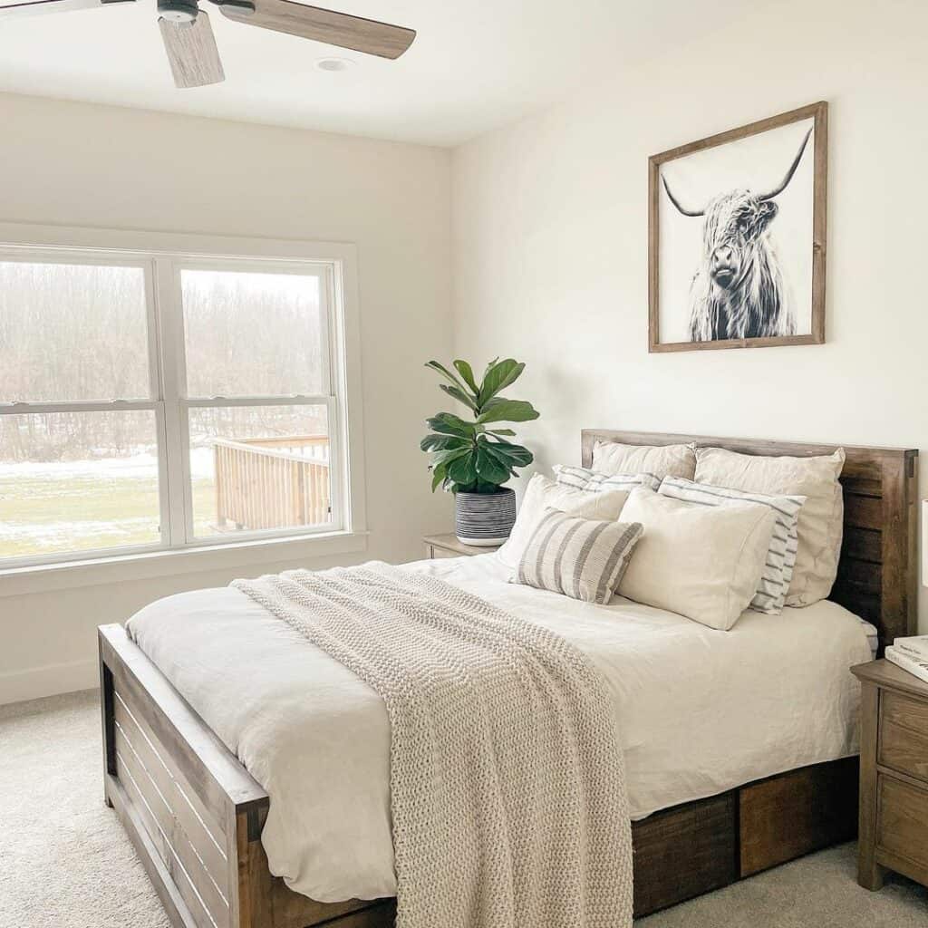 26 Ways To Create a Tasteful Modern Farmhouse Bedroom