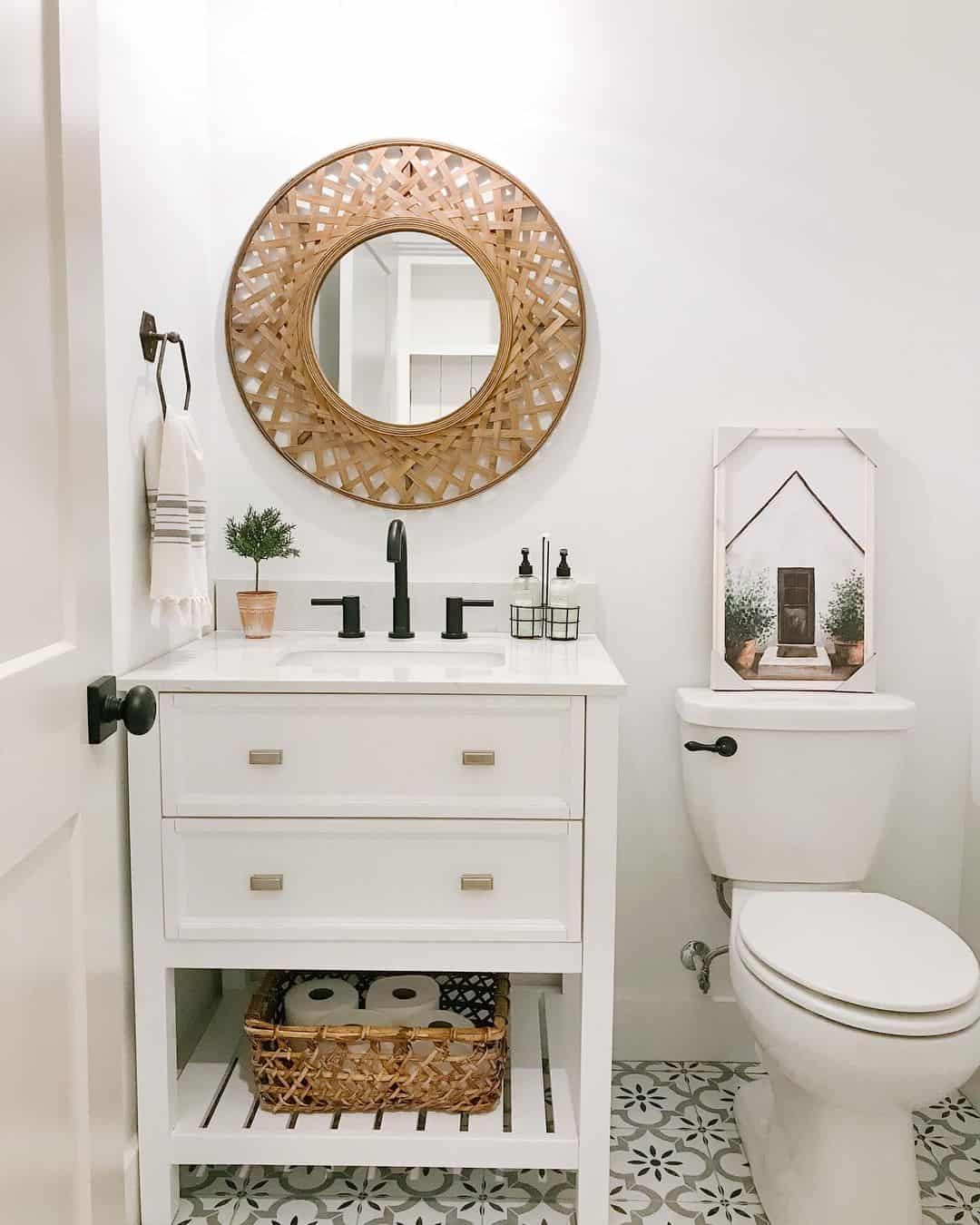 29 Lovely Small Powder Room Ideas That Make a Big Impact