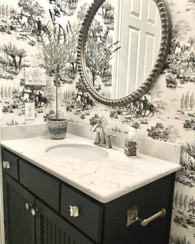 26 Narrow Small Powder Room Ideas With Big Personalities