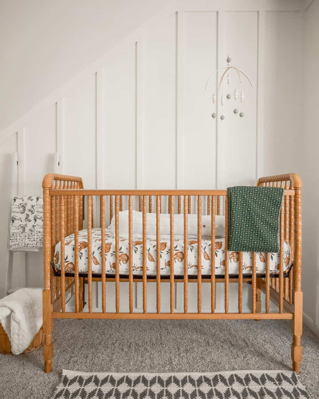 Slanted Ceilings Make a Cozy Nursery - Soul & Lane