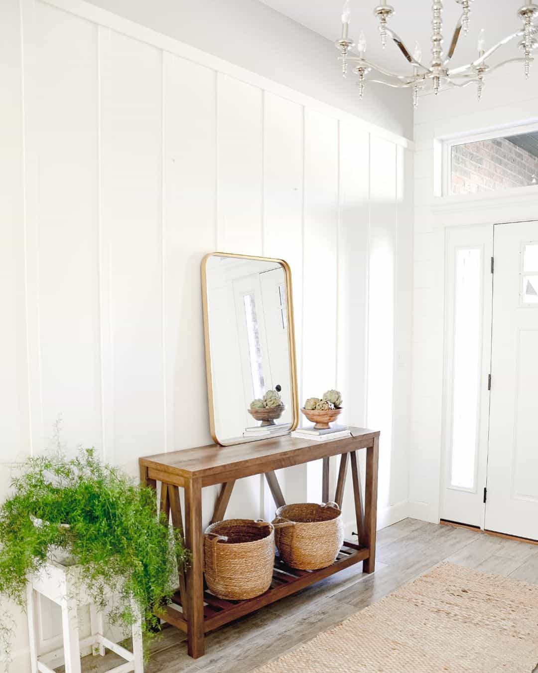 22 Modern Farmhouse Entryway Ideas to Update Your Home
