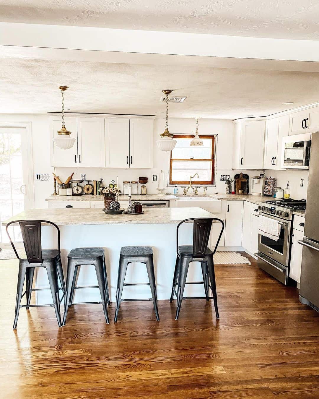 Stained Wood Flooring for a Rustic Aesthetic - Soul & Lane