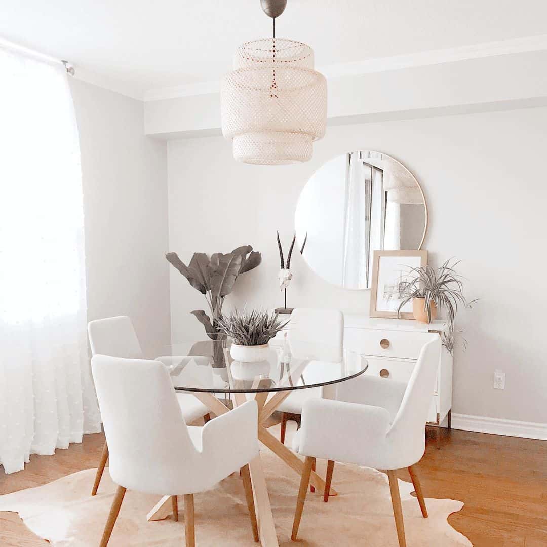 22 White Dining Room Designs That Shine