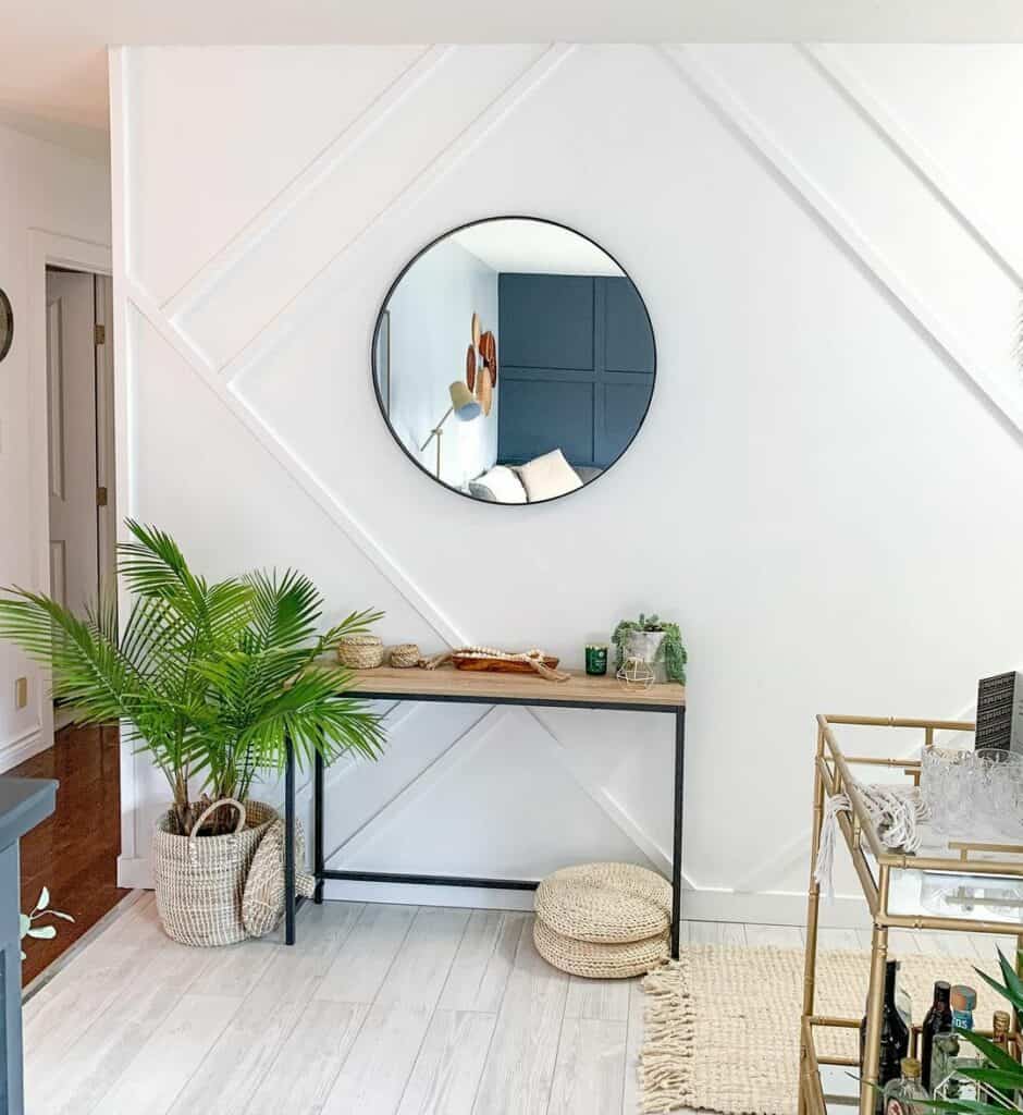 24 Geometric Accent Wall Designs That Make a Big Statement