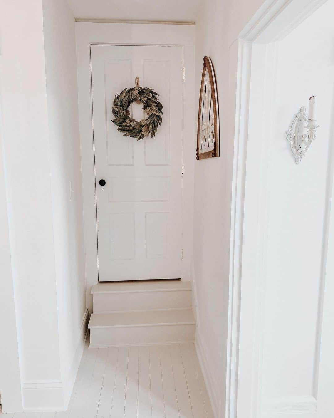 White Entryway With White Flooring - Soul & Lane