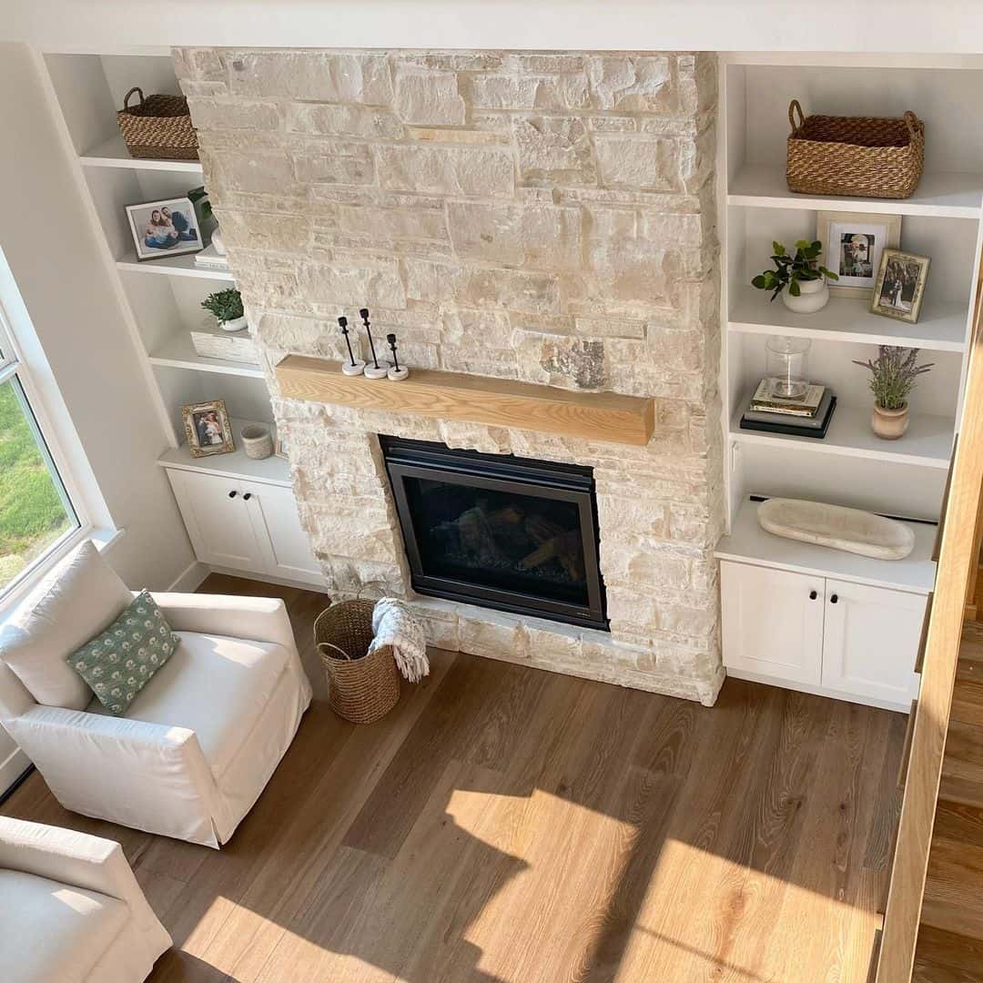 Beach Fireplace Ideas Using Stone - Soul & Lane