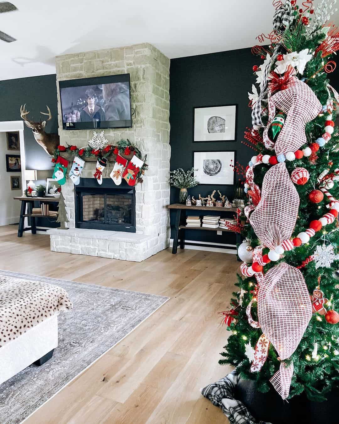 Identical Console Tables Flank a Fireplace Wall - Soul & Lane