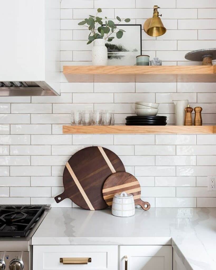 Minimalistic Modern Floating Shelves - Soul & Lane