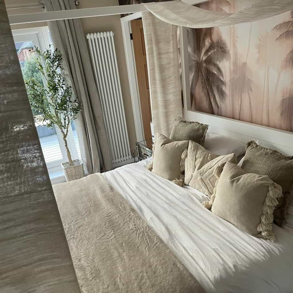 Neutral Beach-themed Bedroom - Soul & Lane