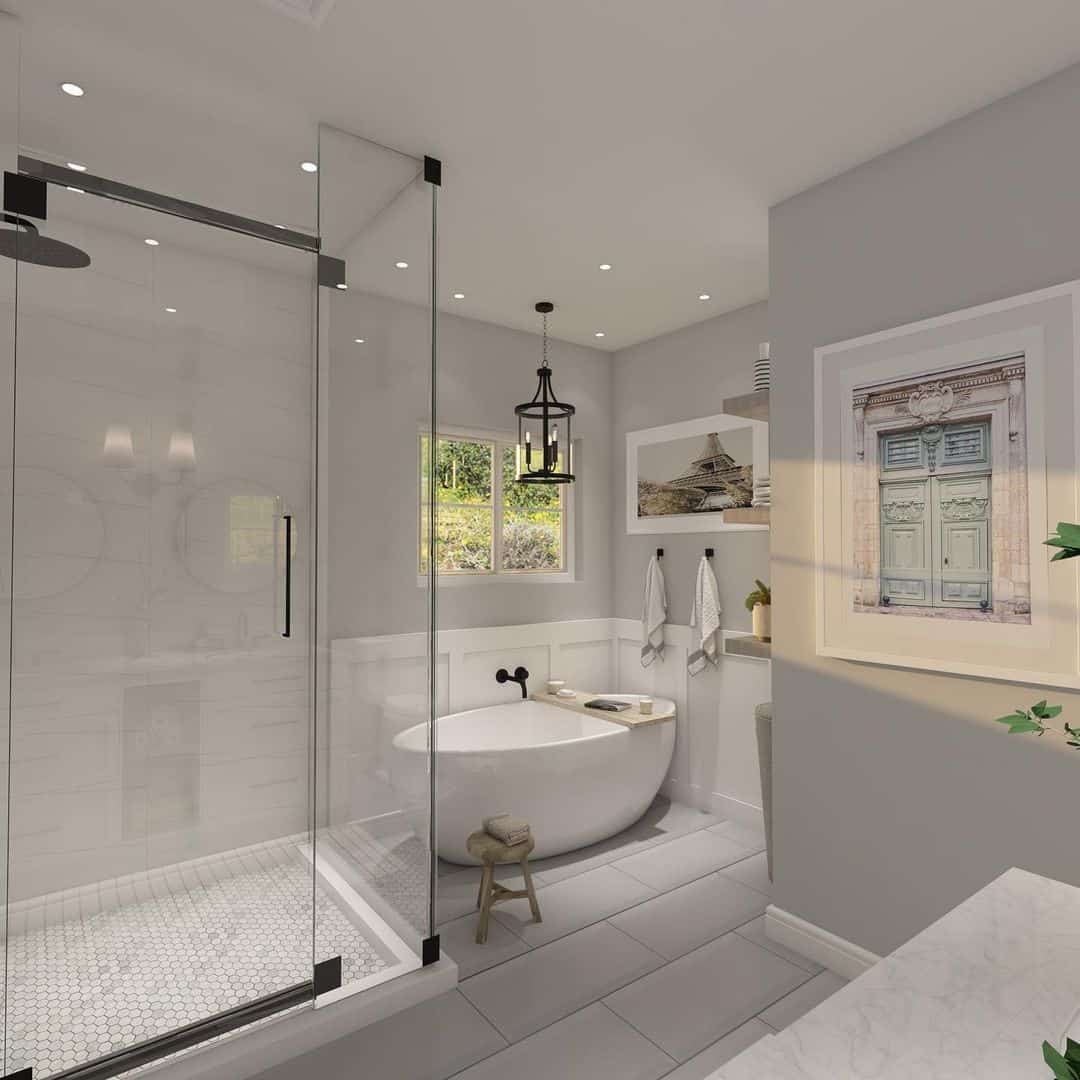 Surrounding Lighting Shines Through Glass Panels - Soul & Lane