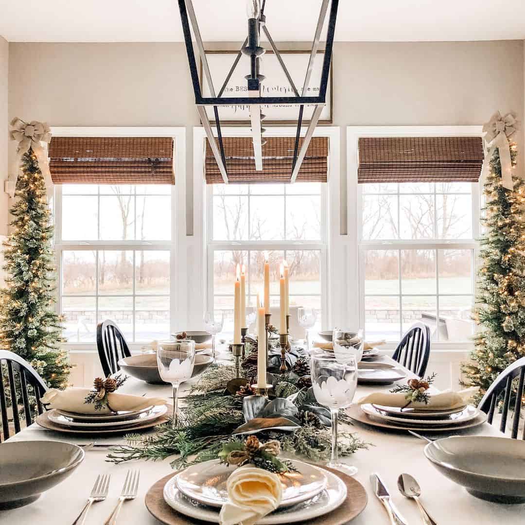 Farmhouse Christmas Table Setting - Soul & Lane