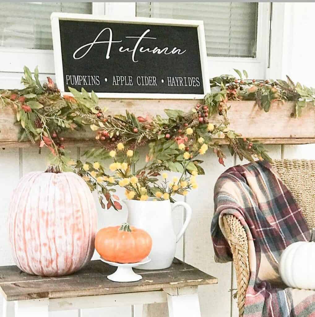 Seasonal Sign Celebrates Fall Decor - Soul & Lane