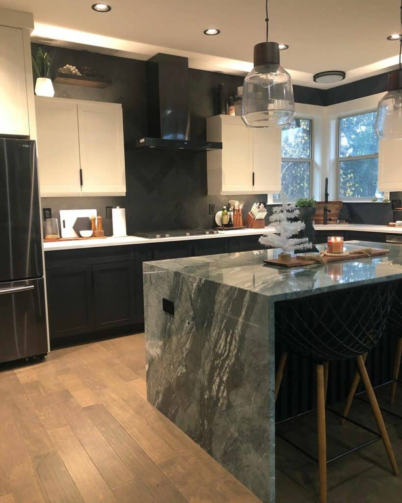 White Highlights for Moody Kitchen Décor - Soul & Lane