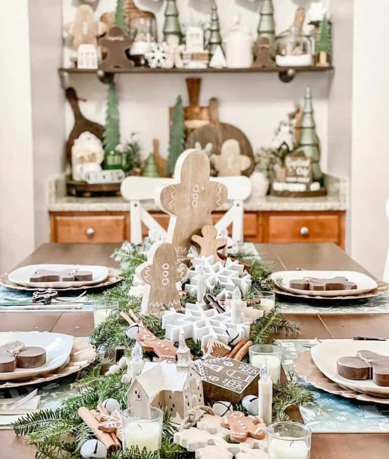 Adorable Gingerbread-themed Centerpiece - Soul & Lane