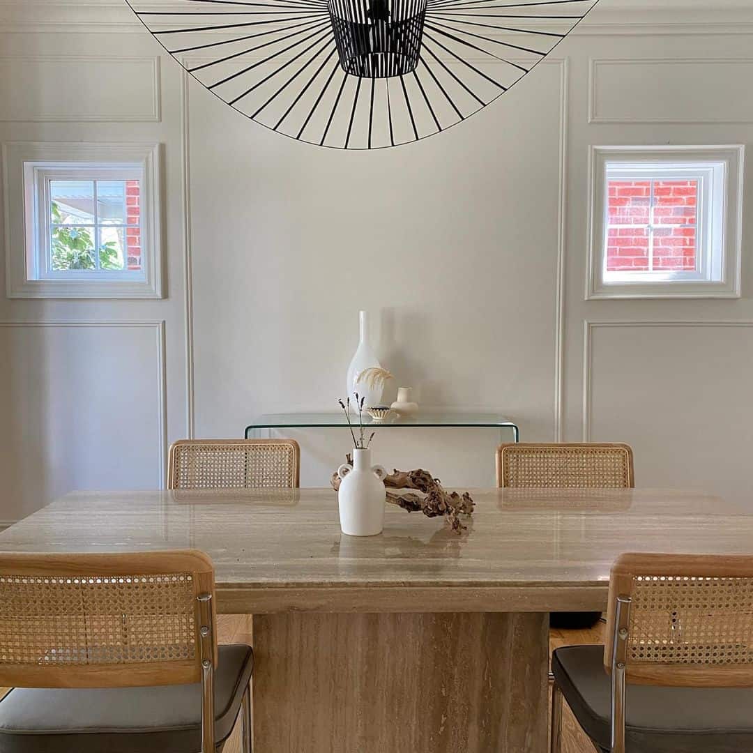 Contemporary Dining Room With Millwork - Soul & Lane