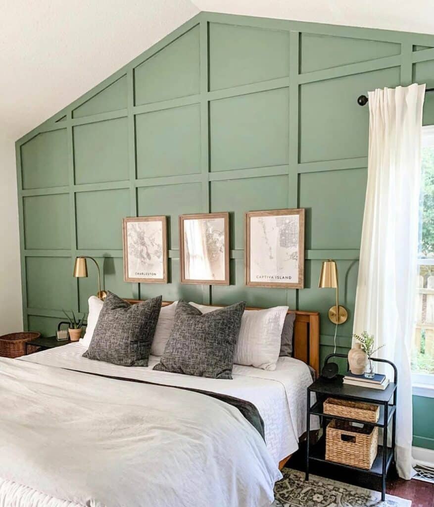 Decor Displayed Low on an Accent Wall - Soul & Lane