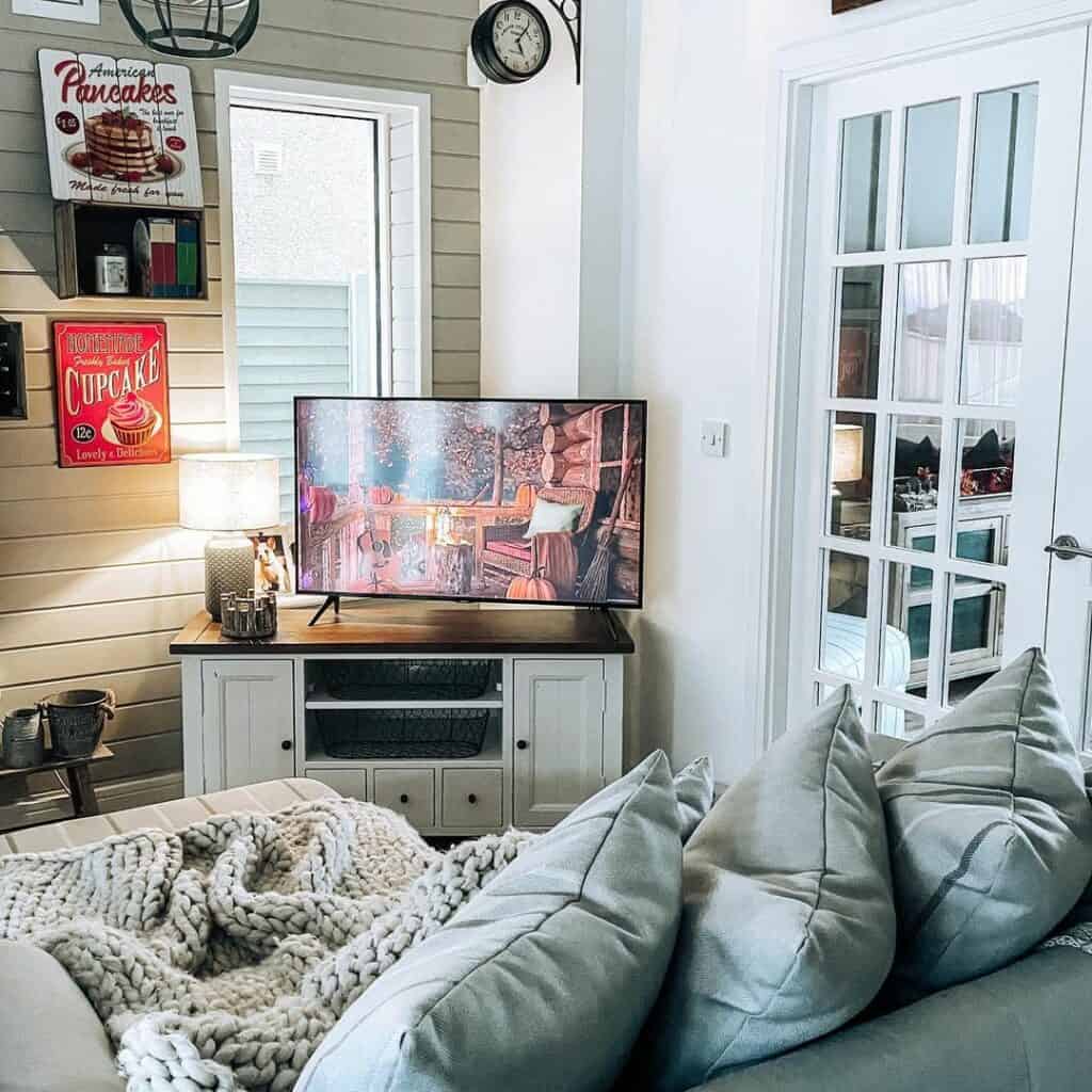 Greige Shiplap With Vintage Accents - Soul & Lane