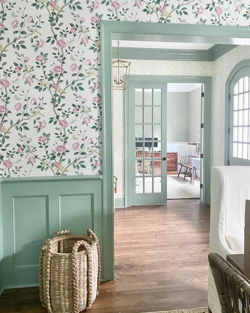 23 Colored Wainscoting Ideas to Perk Up Your Space