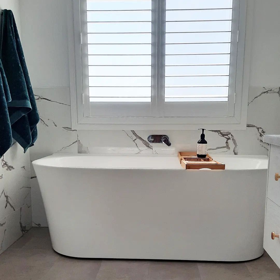 Marbled Tiles With Ribbons of Gray - Soul & Lane