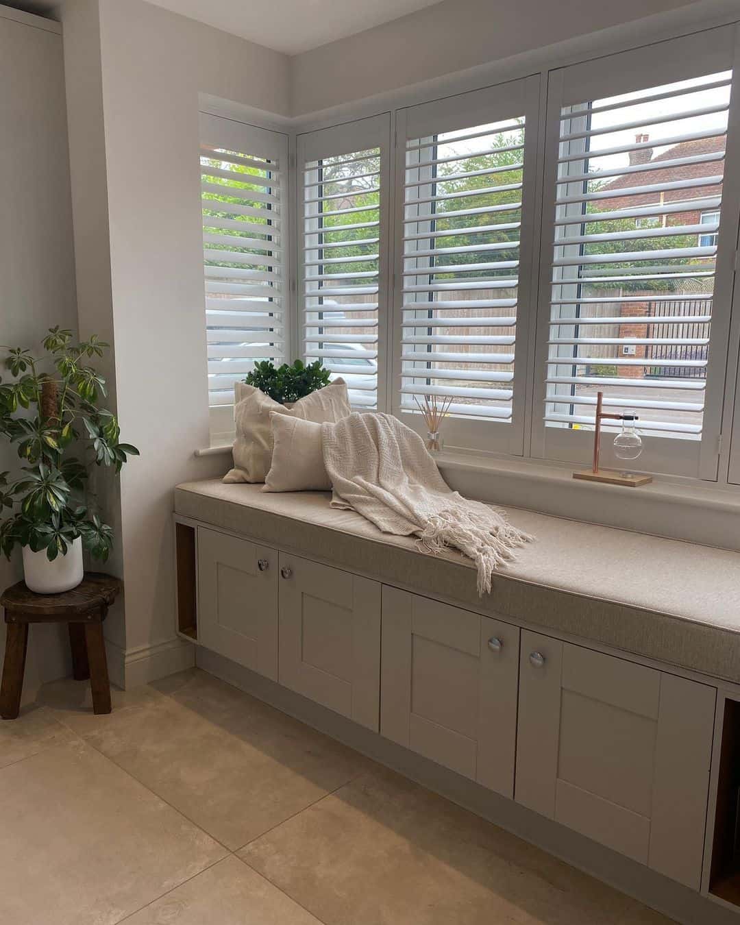 Minimalist Living Room Shutter Ideas - Soul & Lane