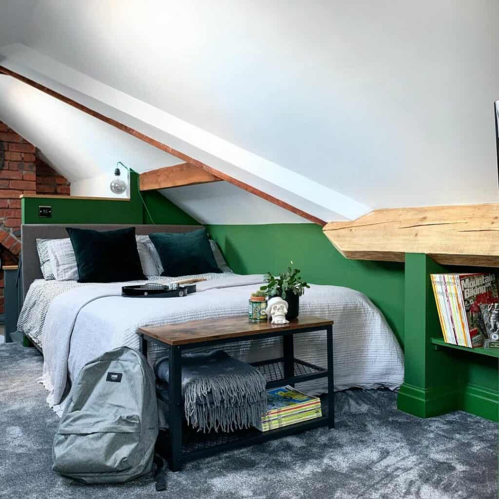 Separating a Lower Wall From a Slanted Ceiling - Soul & Lane