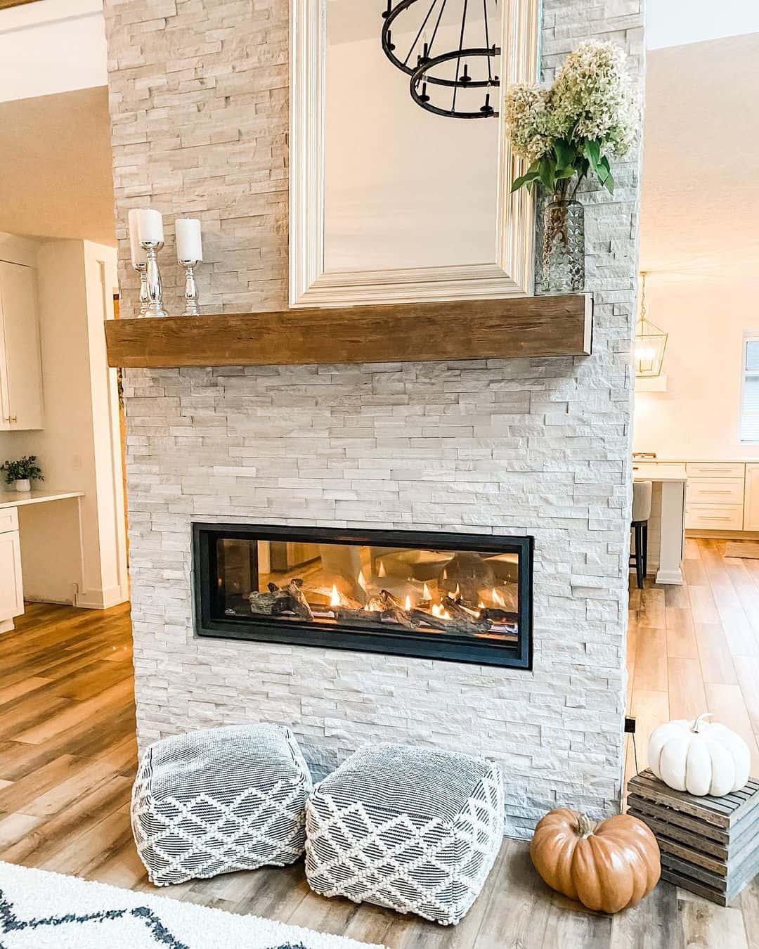Versatile Fireplace With Cozy Seating Options - Soul & Lane