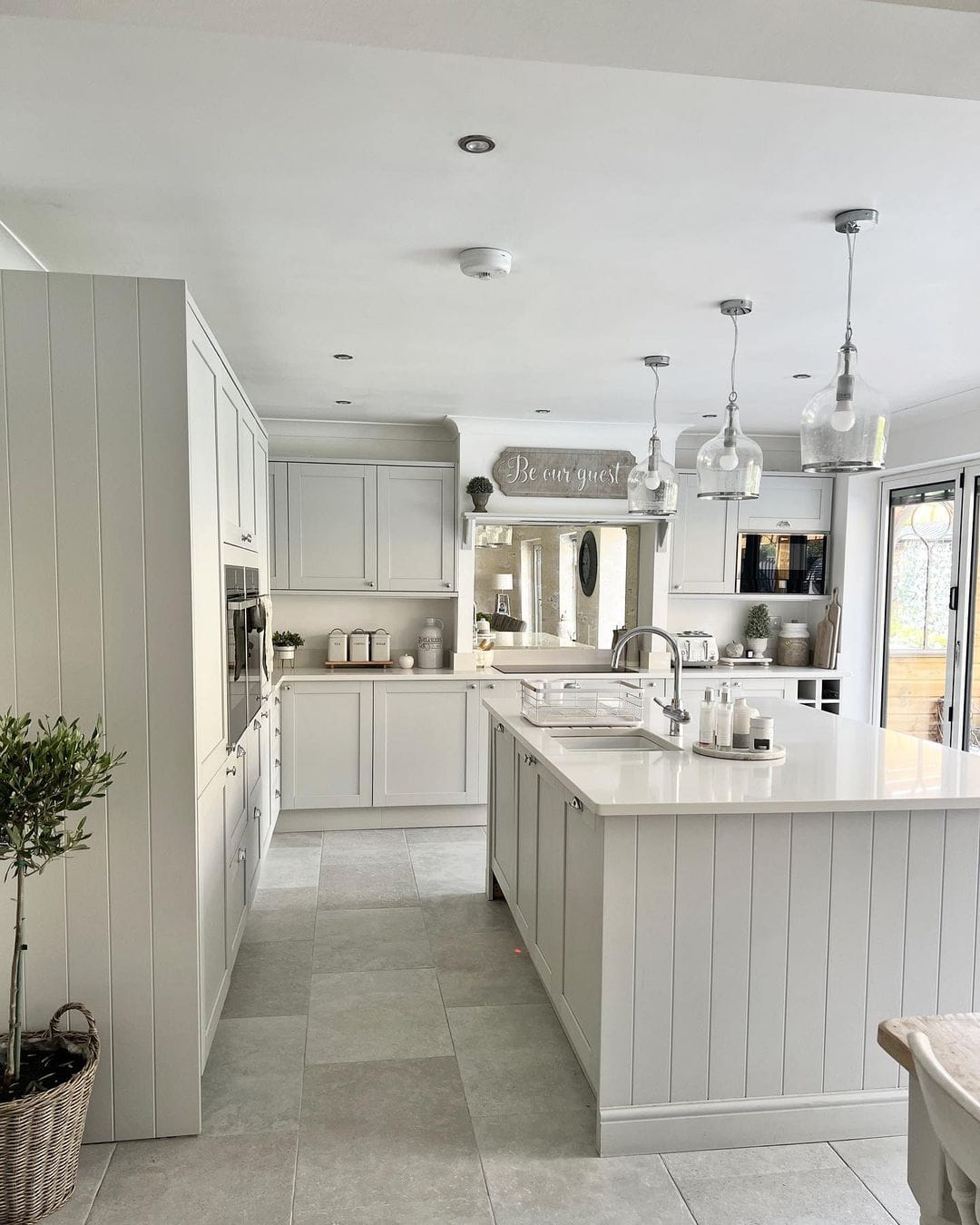 Light Gray Neutral Kitchen - Soul & Lane
