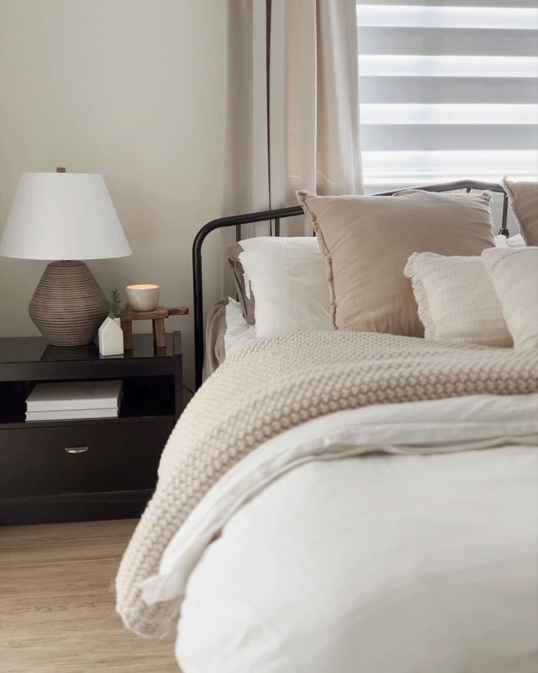 Shades of Neutral in Light and Airy Room - Soul & Lane