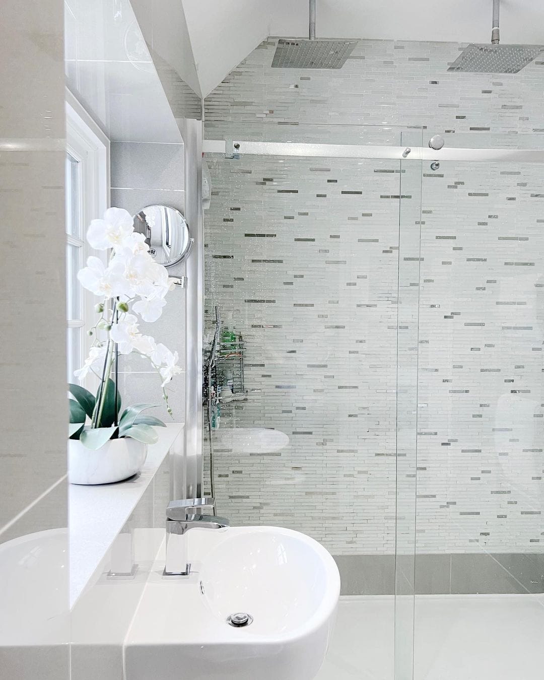 30 Charming Bathroom Shower Wall Ideas With Character