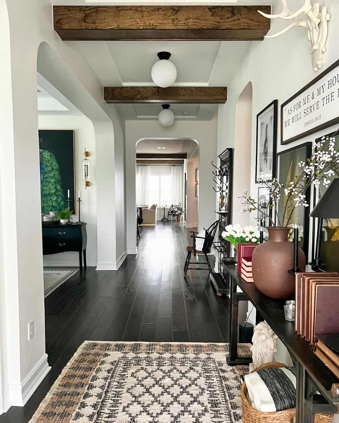 Classic Dark Wood and Dark Beams - Soul & Lane